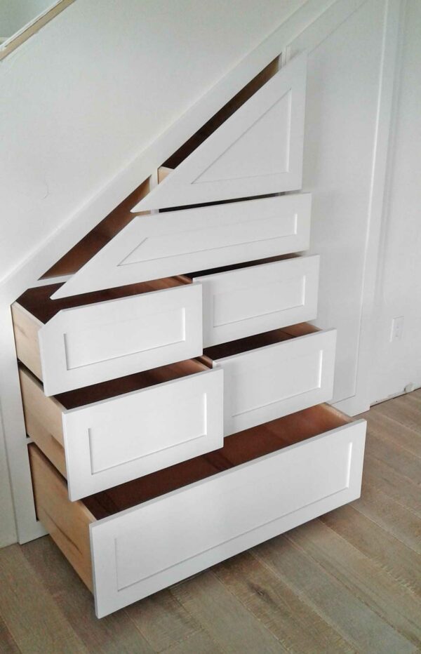Custom Under Stairs Storage – Cosner Construction