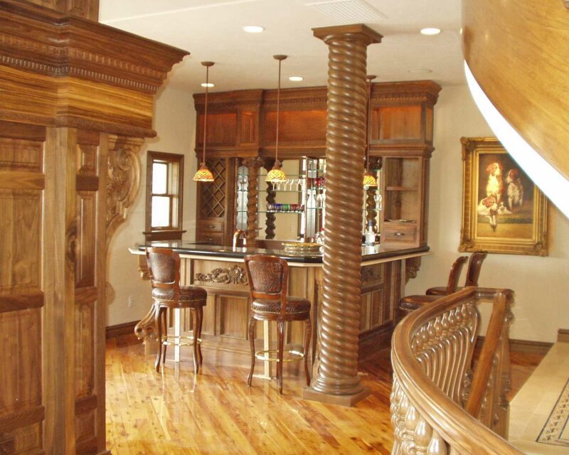 Custom Built Bar Area 1 – Cosner Construction