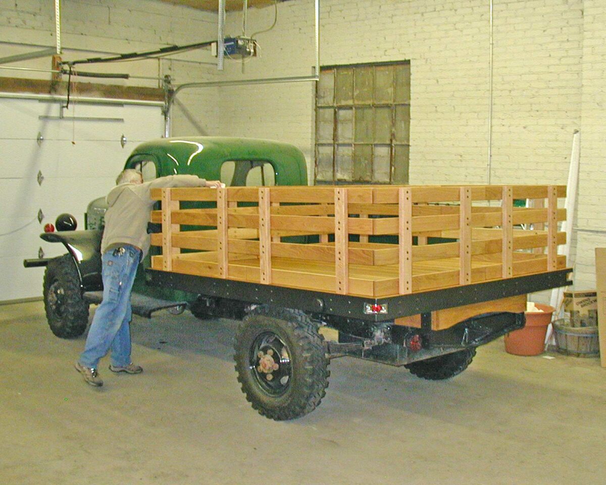 Custom Wood Truck Bed – Cosner Construction